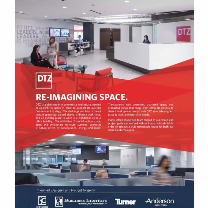 DTZ Office Transformation - ID Studios – Interior Design